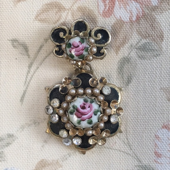 Vintage | Jewelry | Vintage Rose Brooch | Poshmark